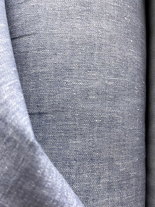 Linen/Cotton Blend Stretch 2-Tone Fabric Indigo Tweed [LSB-LCS2] – BH LINEN