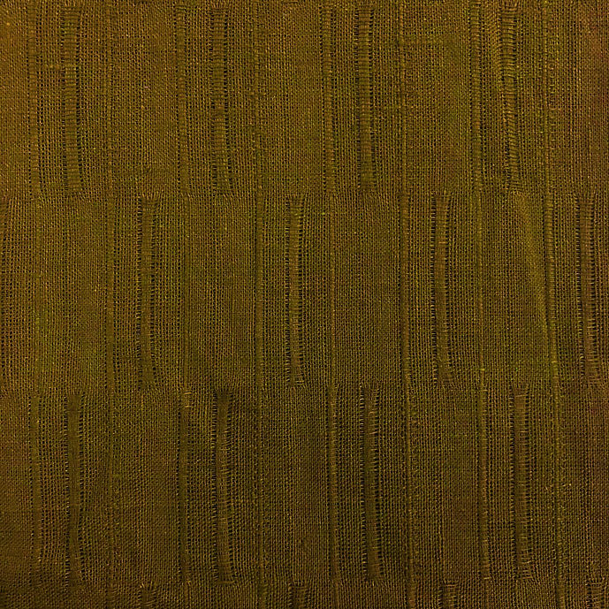 Pure Linen Long Rice Jacquard Stripe Fabric Terracota – BH LINEN