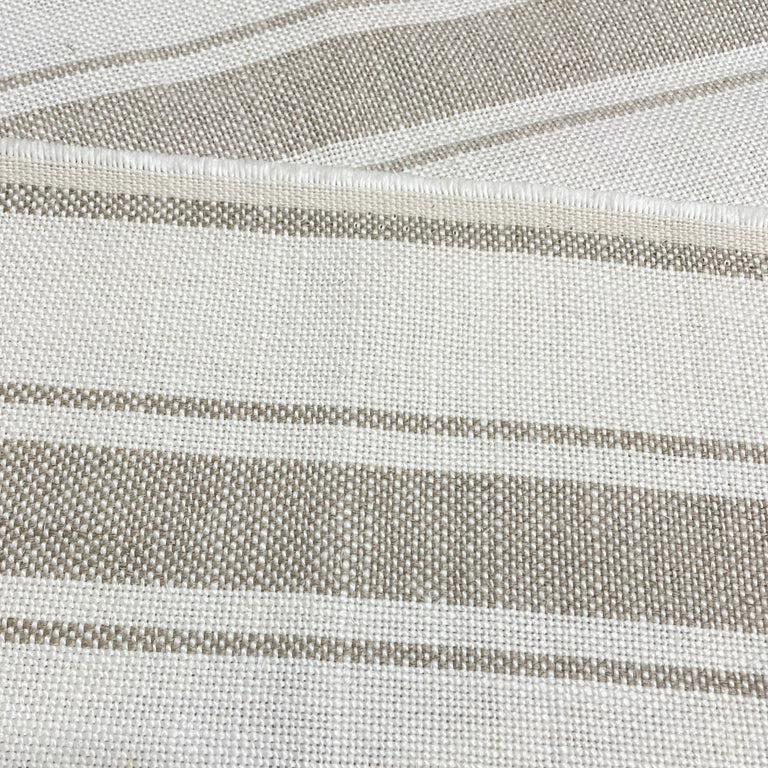 Pure Linen Yarn-Dyed Heavyweight Stripe 2-Tone Fabric – BH LINEN