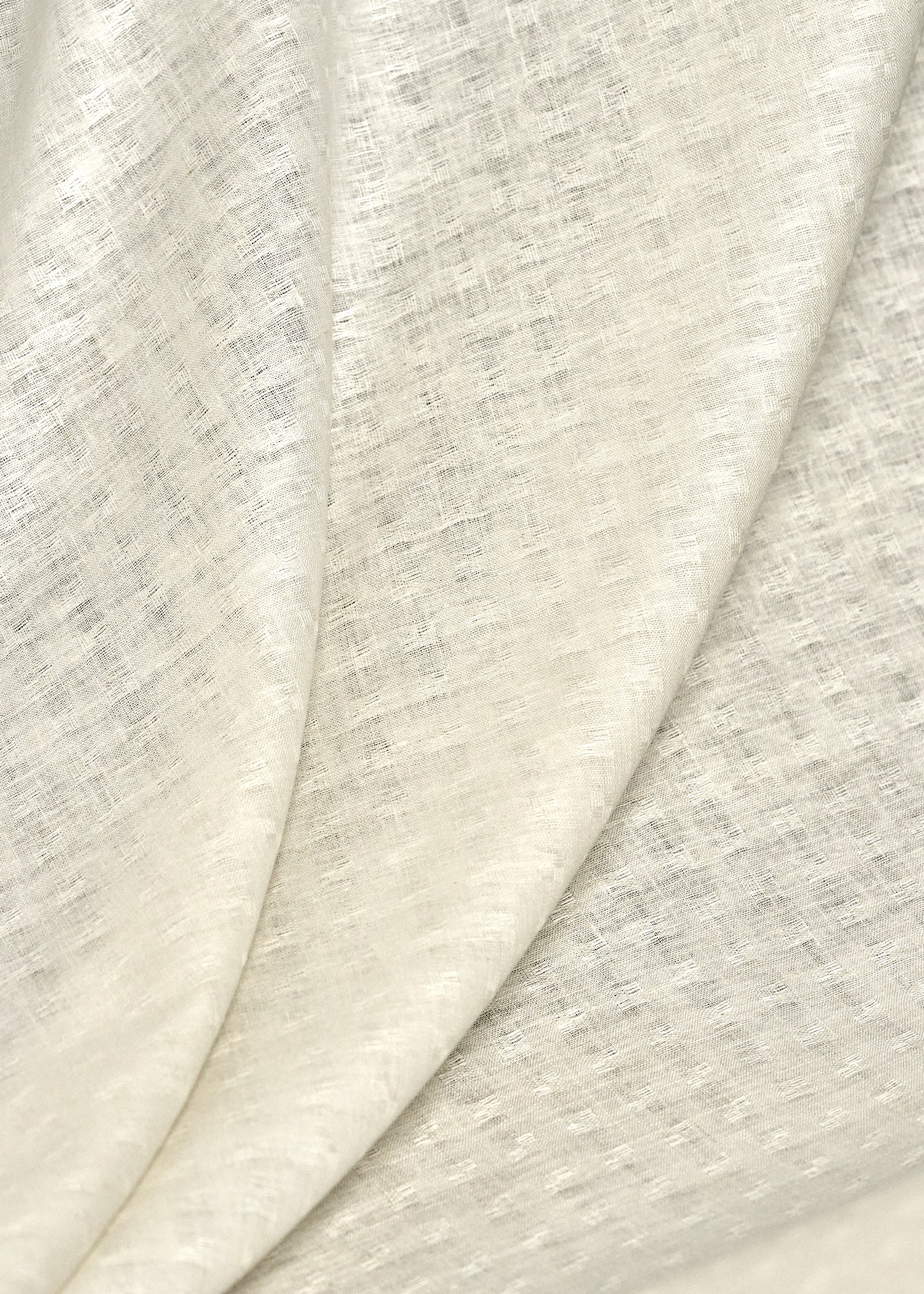 Pure Linen Interwoven Squares 4 oz/y² Ivory [LNJ-IWSQ] – BH LINEN