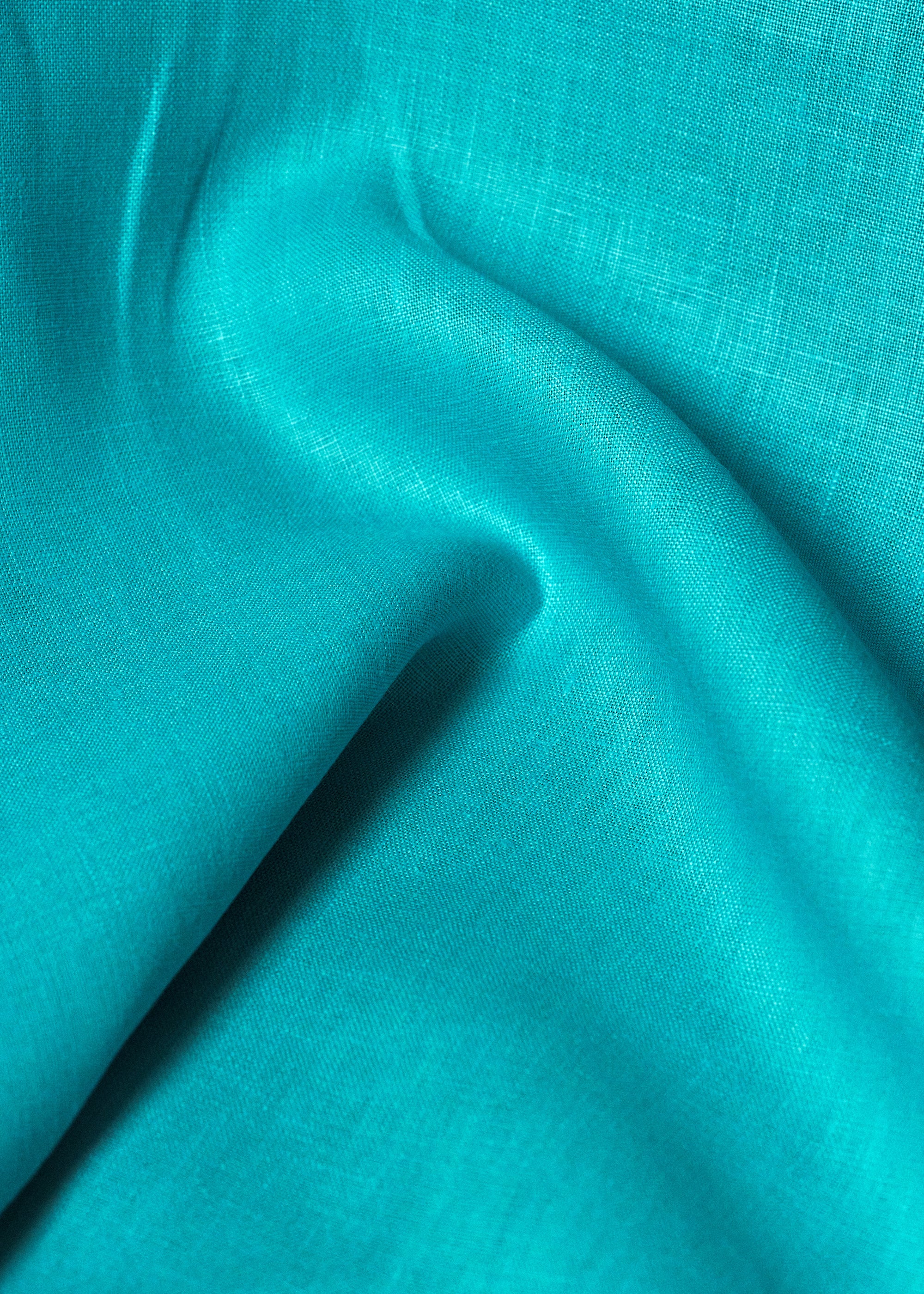 Pure Linen Fabric 7 oz/y² Turquoise [LSP-L070] – BH LINEN